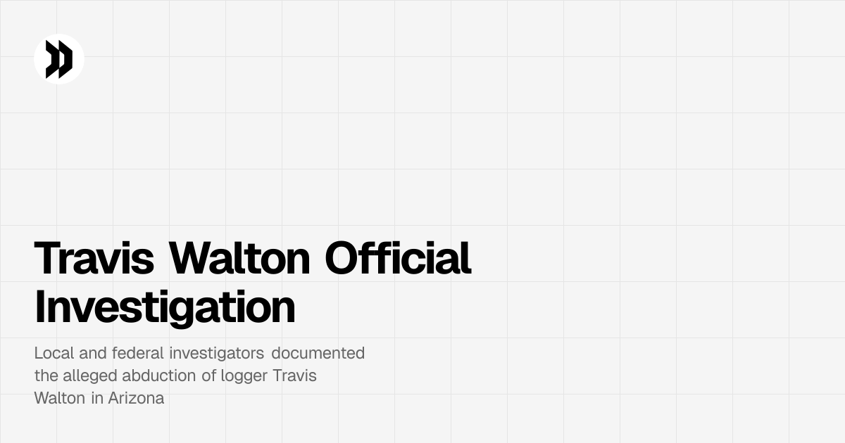 Travis Walton Official Investigation | Disclosdex